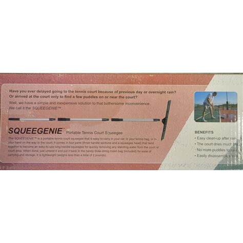 Collapsible Portable Court Squeegie