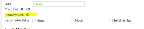 Technical Tip Ssid Not Getting Broadcasted From F Fortinet Community