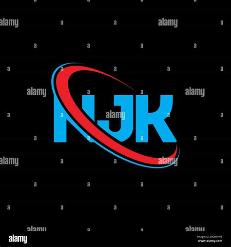 Njk Logo Njk Letter Njk Letter Logo Design Initials Njk Logo Linked