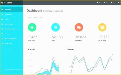 Angular 4 Dashboard Template Free Of Bootstrap 4 Dashboard Template