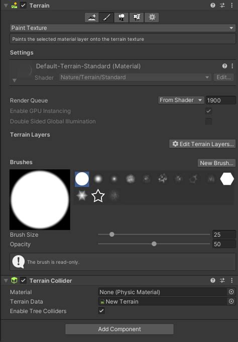 Unity3d Как покрасить террейн в Unity Stack Overflow на русском