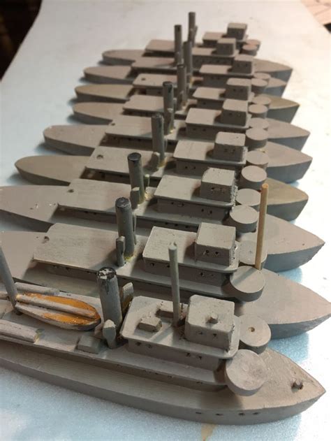 Minesweepers In Progress Lapwing Class 1300 Pearl Harbor Diorama