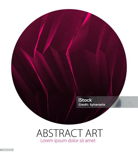 원의 모양 좋은 라인 표면 텍스처의 예술적 요소를 디자인 합니다 벡터 3d 관점 배경 레이아웃 포스터 현수막 인쇄 및 웹을