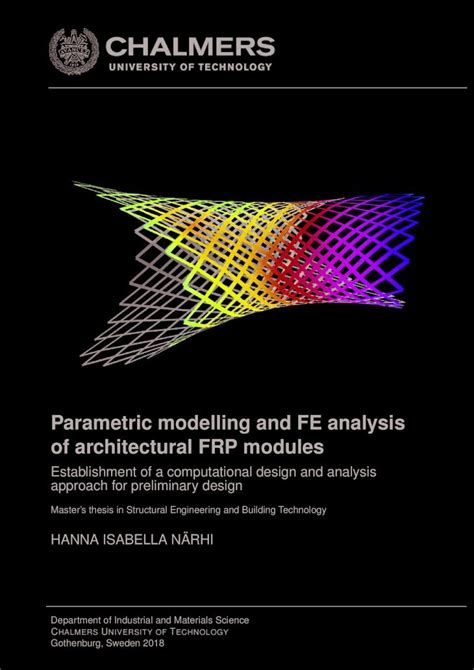 PDF Parametric Modelling And FE Analysis Of Parametric Modelling And FE Analysis Of