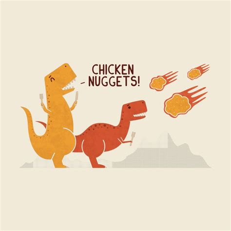 Nuggets Mens T Shirt Regular Handsoffmydinosaur