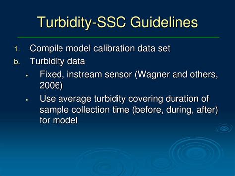 Ppt Computing Suspended Sediment Concentrations And Loads From In