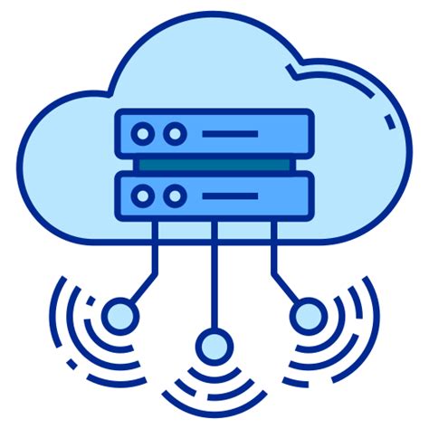 Server Generic Color Lineal Color Icon Server Generic Color Lineal Color Icon