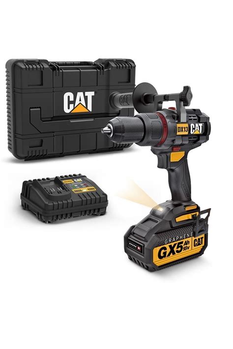 Cat Dx13 18volt/5.0ah Graphene Li-ion Kömürsüz Profesyonel Şarjlı ...