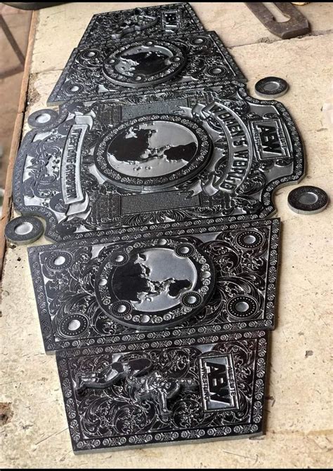 Black And White Wrestling Mat Design