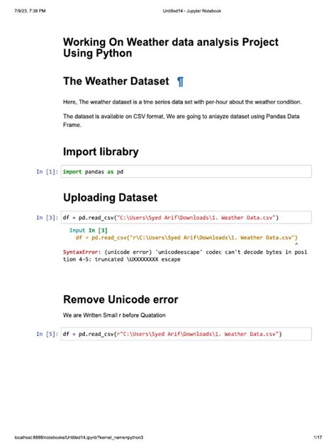 Data Analysis Project Using Python 1688981234 Pdf