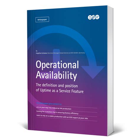 Whitepaper Operational Availability
