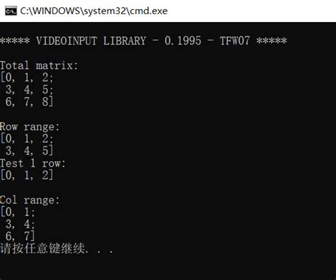 Opencv Mat Rowrange Colrange Opencv C Matrowrange Csdn