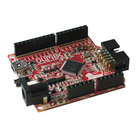 olimex olimexino 32u4 motherboard user manual manualslib