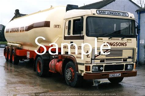 Truck Photos Erf Artic Tanker Sam Longson Eur 1 16 Picclick It