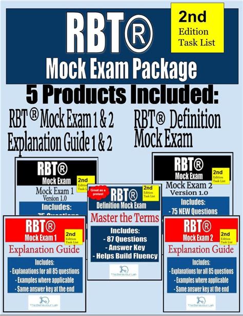 RBT Mock Exam Explanation Guide All 85 Answers Explained RBT Test RBT Practice Exam