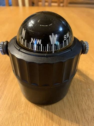 Vintage Aqua Meter Boat Marine Compass Aqua Products Roseland Nj
