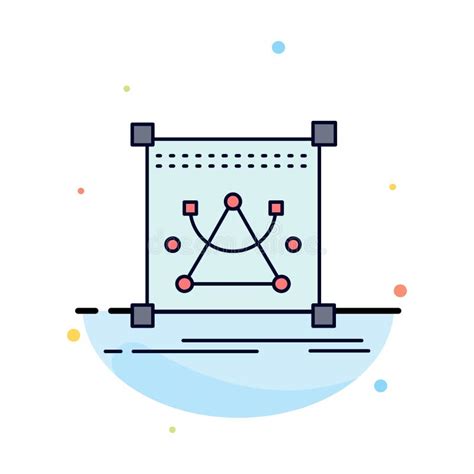 3d edit editing object resize flat color icon vector stock vector