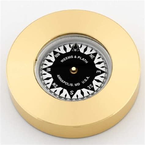 Compás Weems And Plath Brass Chart Weight Aeromarine Tienda Oficial