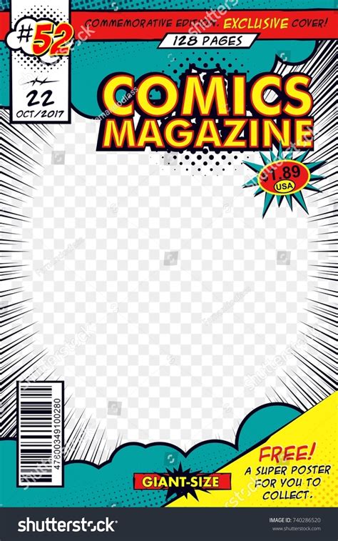Comic Book Cover Vector Art Comic Stock Vector Royalty Free Shutterstock