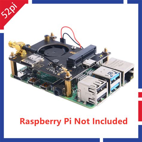 Jual Baru 52pi Raspberry Pi 3g 4g Hat Usb Type C Interface Sms Mms Mail