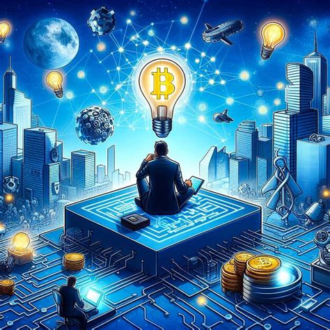 Premium Photo Block Chain Crypto Currency And Digital Currency