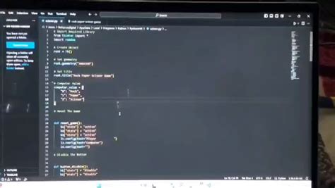 How I Created A Rock Paper Scissor Game Using Python Ravali Vadlamudi Posted On The Topic