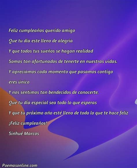 Cinco Poemas Para La Cumplea Era Poemas Online