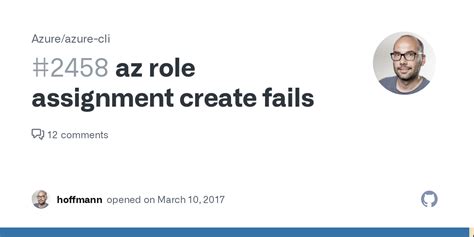 az role assignment create fails · issue 2458 · azure azure cli · github