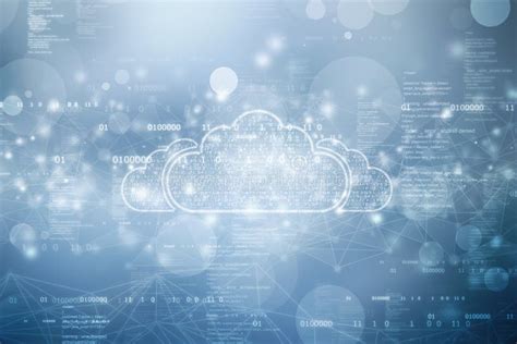 Cloud Computing Concept Cloud Computing Technology Internet Concept Background Stock