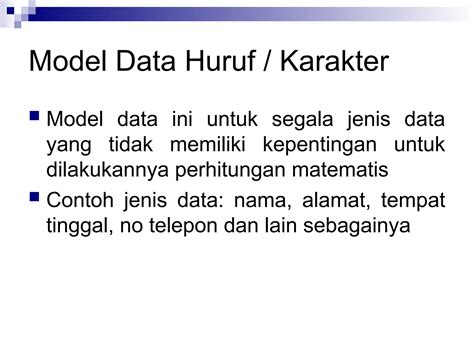 Algoritma Dan Pemrograman C Tipe Datappt