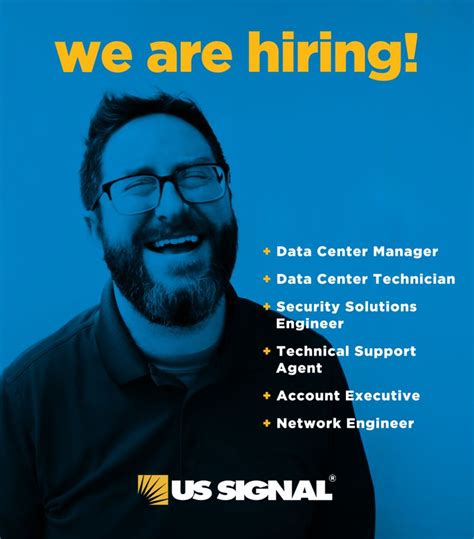 Us Signal On Linkedin Wearehiring Careeropportunity Joinourteam
