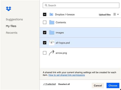 New Features In Breeze Calendar On Mobile Dropbox Upload