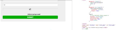 Html Css How To Make The Checkbox And Label In One Line Stack Overflow