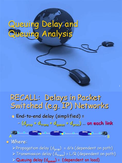 3 Queuing Delay And Analysis Pdf Computer Network Mean