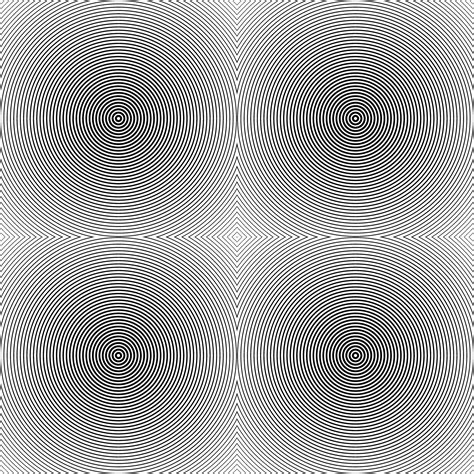 Black White Concentric Circles Pattern 25548023 Vector Art At Vecteezy