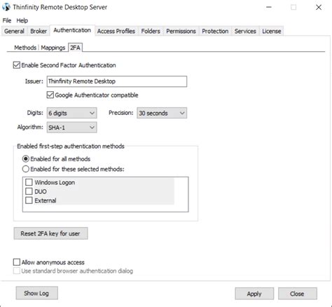 Enjoy Web RDP with Native 2FA Authentication Experience