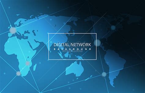 세계지도 디지털 네트워크 연결 인터넷 기술 이미지 Hd 데이터 포스터 아이디어 배경 사진 무료 다운로드 Lovepik
