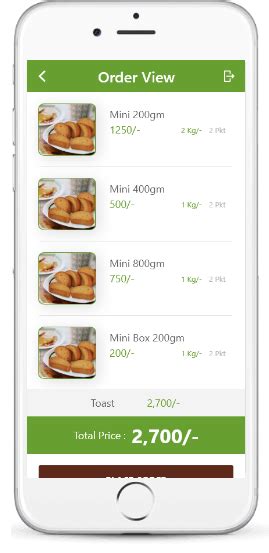 Bakery Shop App Bakeries Mobile App Design And Development