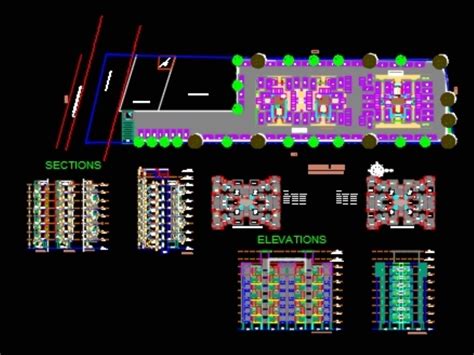 Planos Estructurales De Escuela En Dwg 267 Mb Librería Cad