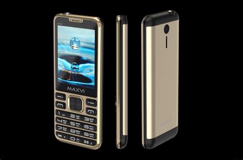 Представлен металлический кнопочный телефон Maxvi X10i | DGL.RU ...