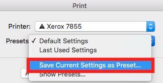 Adding A Xerox Printer To OS X College Of Education Tech Help