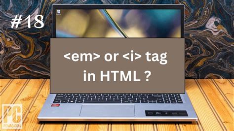 emphasis tag in html difference between emphasis tag and italic tag techgyan81 youtube