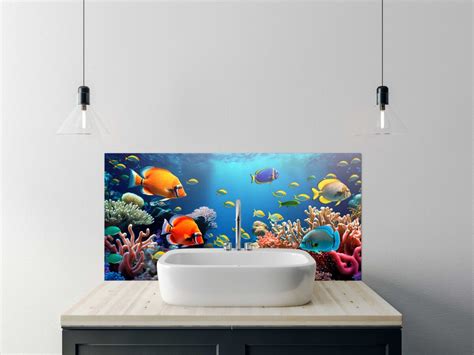Printed Glass Basin Splashbacks Printed Splashback