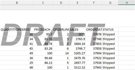 5 Ways To Add Draft Watermark In Microsoft Excel How To Excel