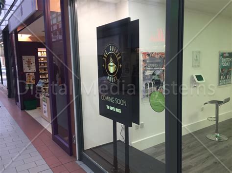Dual Screen Retail Digital Signage Window Displays Digital Media