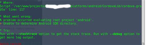 How To Solve Cordova Build Android Failure Stack Overflow