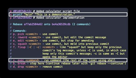 Git Rebase Exec Alchemists