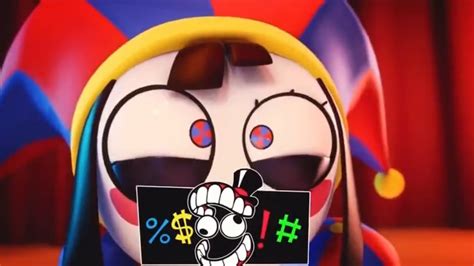 Pomni Starts Swearing Youtube