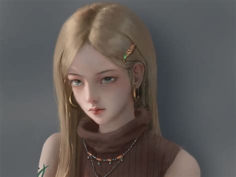 Soft Semi Realistic Digital Illustration Upwork