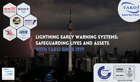 Advanced Lightning Early Warning Systems By Tako Since 1979